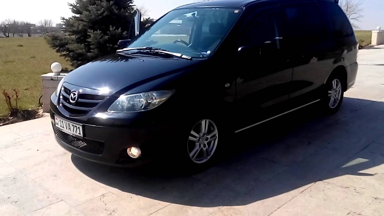 Black Mazda Mpv 2004 Erevan - YouTube