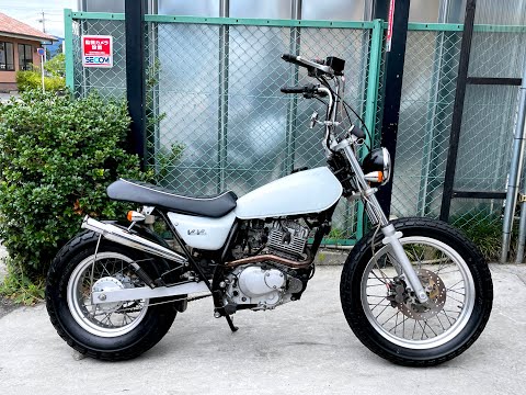 SUZUKI VANVAN200 NH41A - スズキ バンバン200 - 社外マフラー 装備 - YouTube