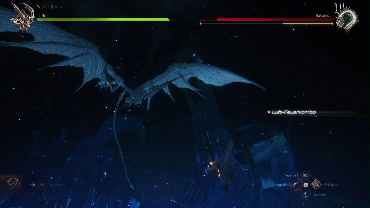 FF16 Bahamut (1st Fight) - YouTube