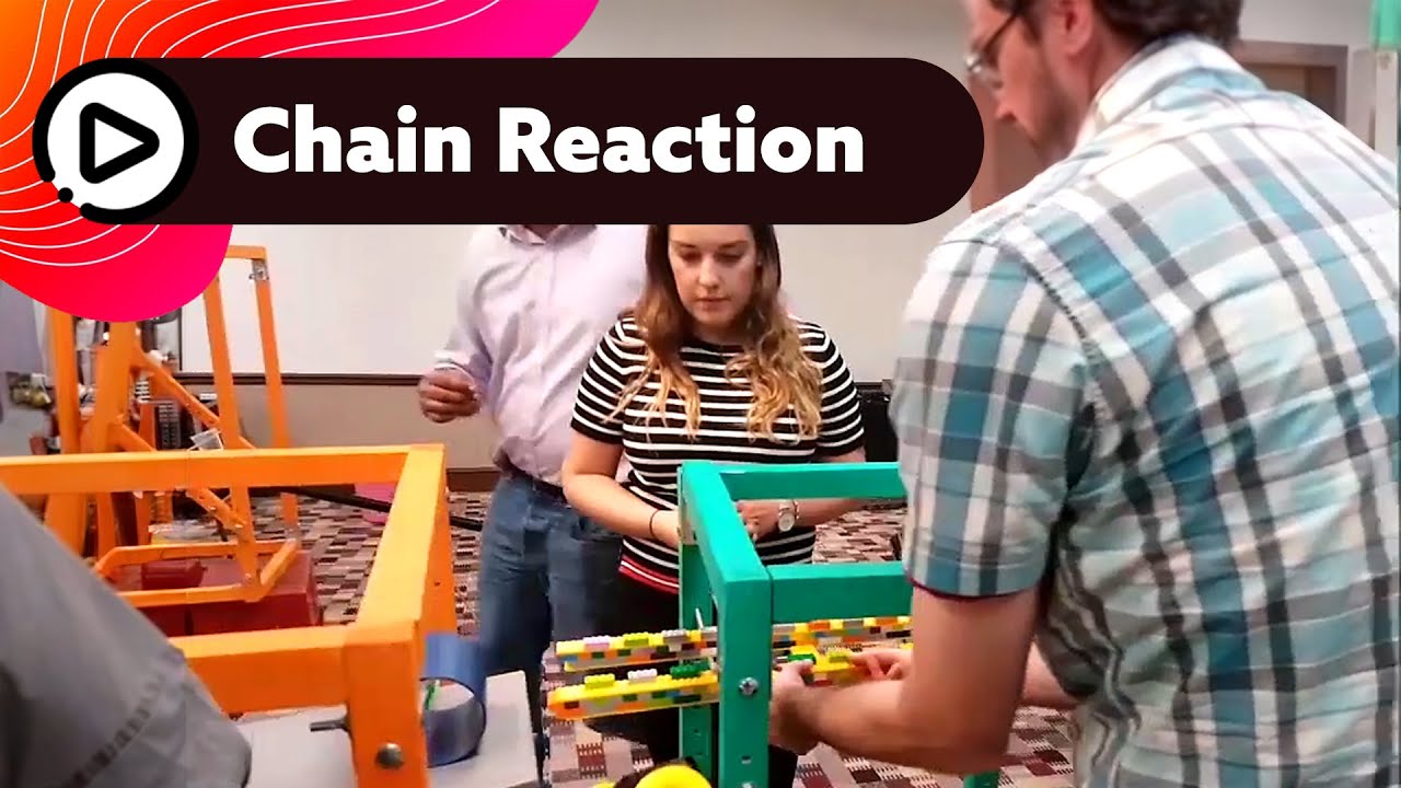 CHAIN REACTION | Build a huge contraption together & get from A to B ...