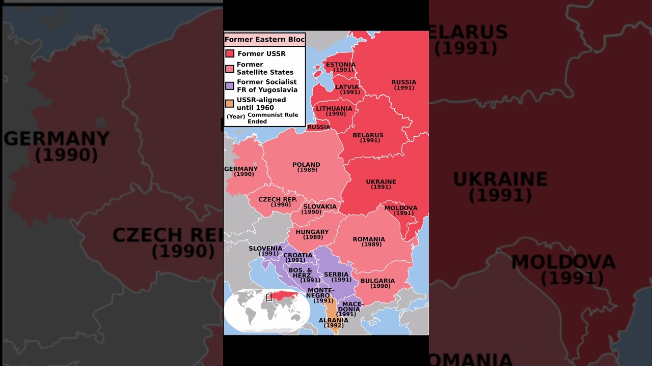 Former Eastern Block Countries Eastern Bloc Wikiwand