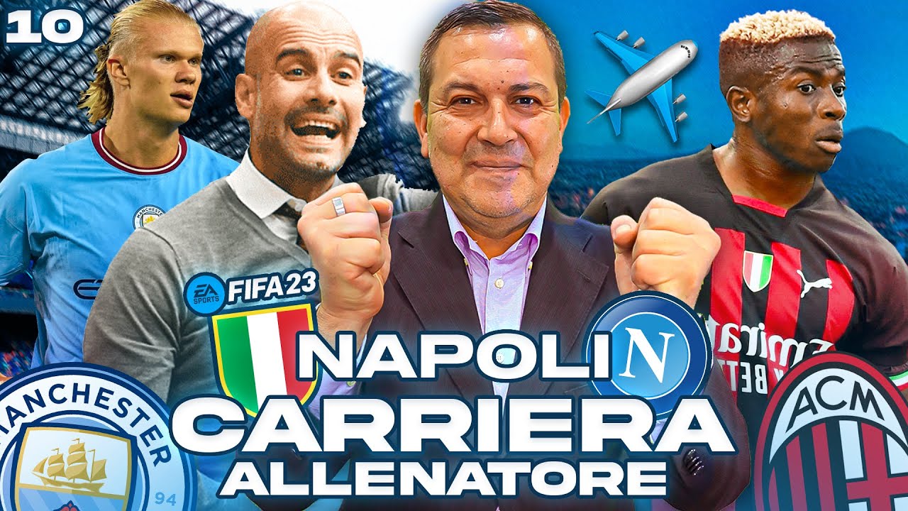 👏 INSUPERABILI!! SUPER SFIDA vs MANCHESTER CITY!! CARRIERA ALLENATORE ...