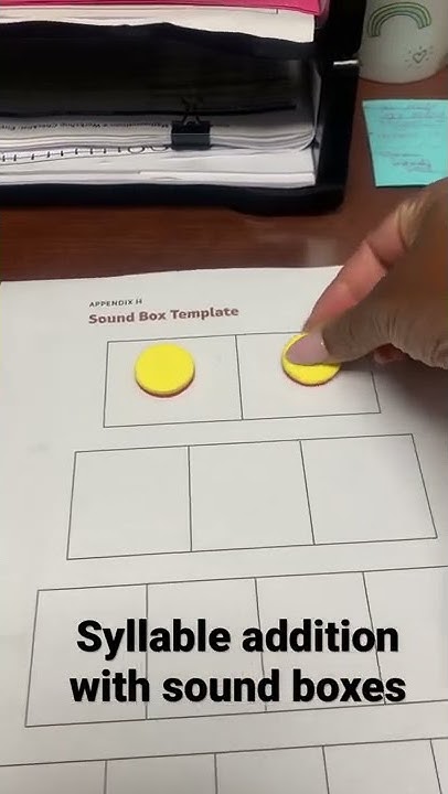 Syllable addition with sound boxes - YouTube