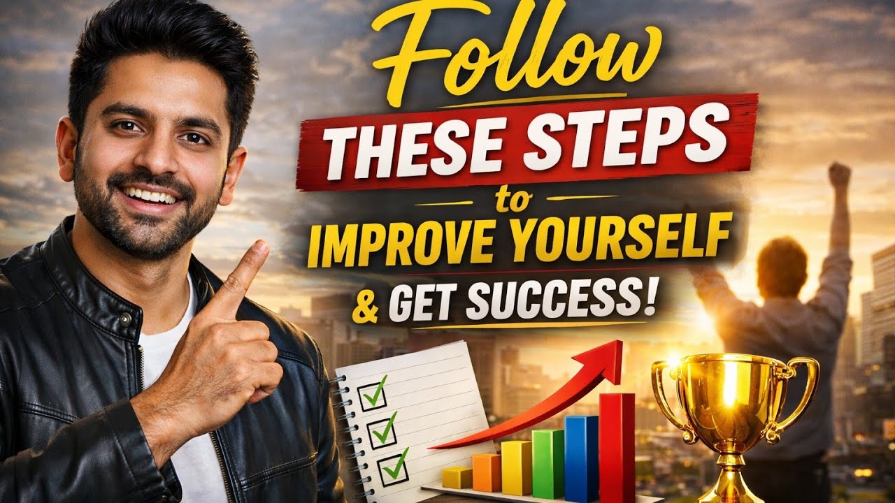 FOLLOW THESE 6 STEP'S FOR IMPROVE YOURSELF AND GET SUCCESS !! # ...