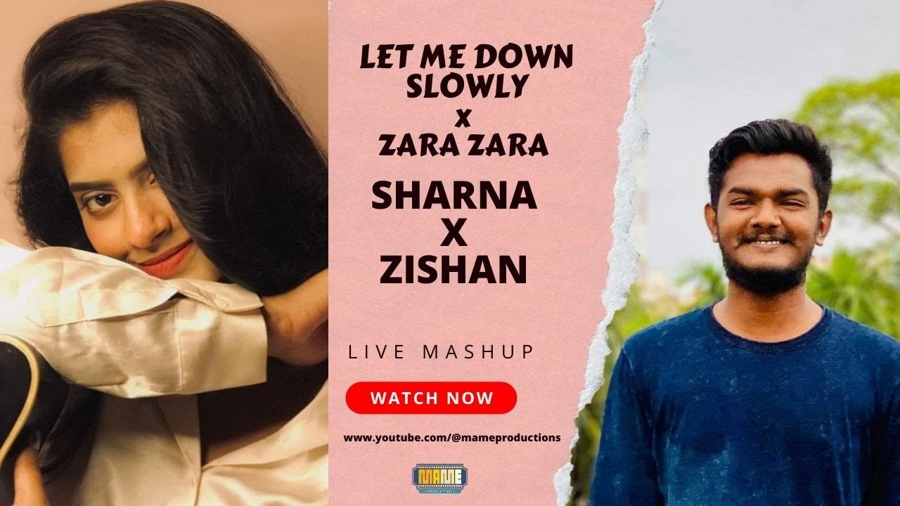 Zara Zara X Let Me Down Slowly | Covers with @IqfatZishanMusic - YouTube