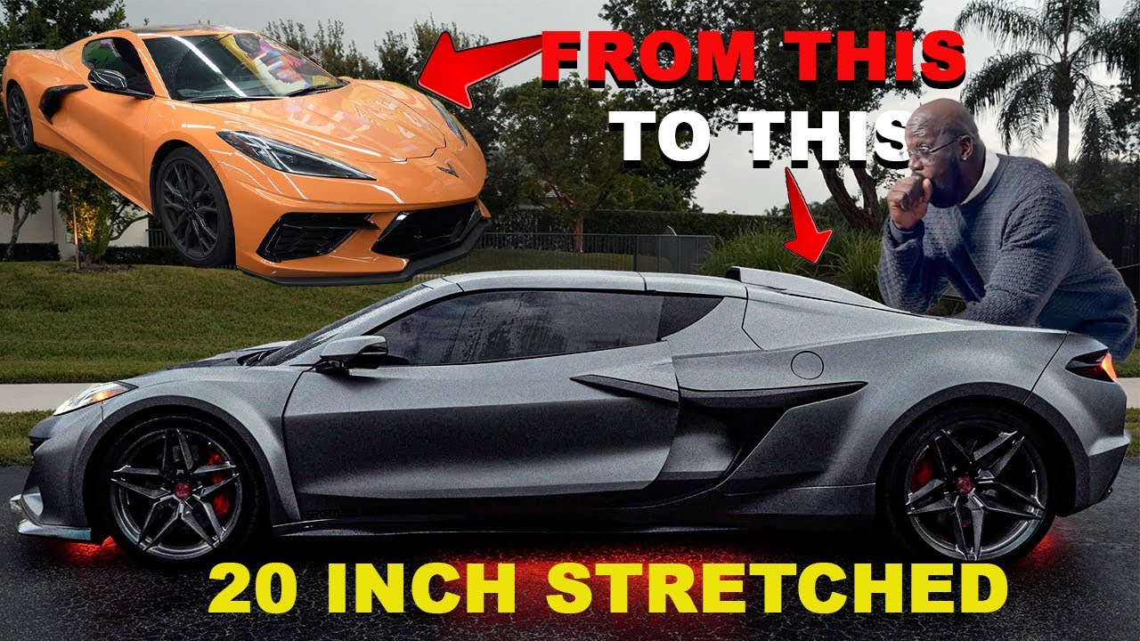 HOW WE BUILT THE LARGEST CORVETTE FOR 7'1 SHAQUILLE O'NEAL - YouTube