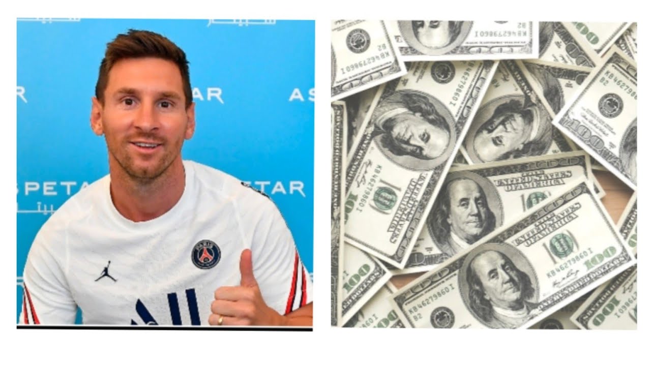 Messi Salary At Psg | Messi Income At PSG | Messi Wages At Paris 🤑 ...