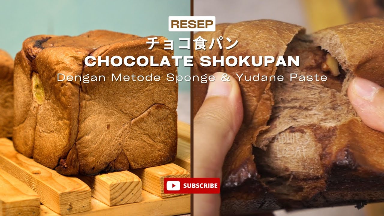 RESEP SHOKUPAN COKLAT | Dengan Metode Sponge dan Yudane - YouTube
