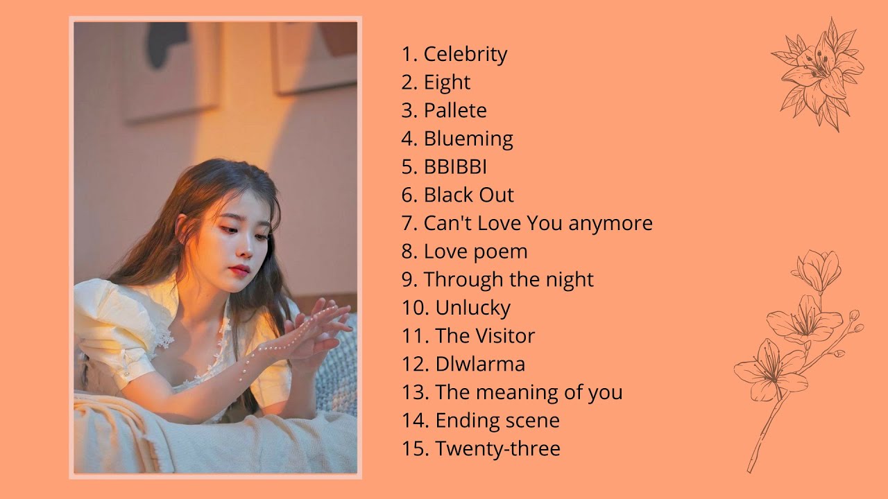 BEST SONGS OF IU - [PLAYLIST] - YouTube