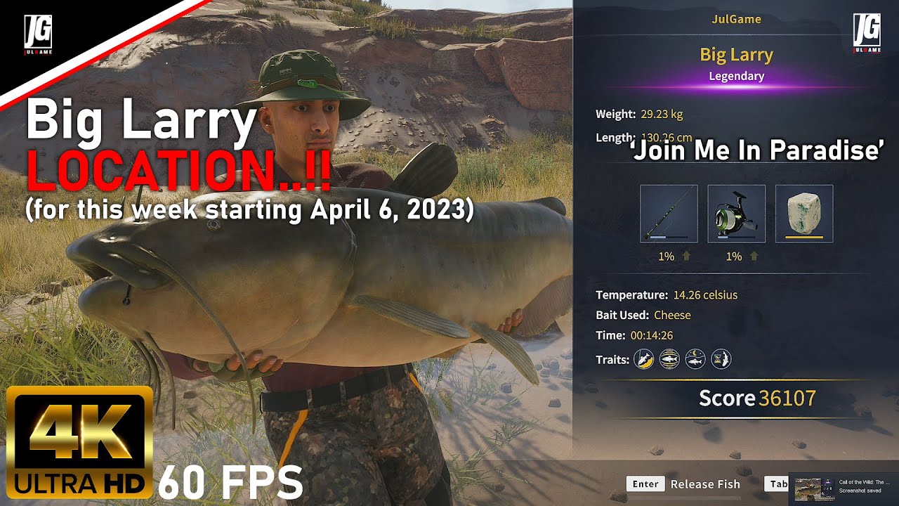 Big Larry s Location For This Week Starting April 6 2023 Call Of The
