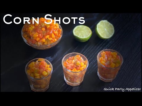 Corn Shots|Spicy Masala corn|Quick party Appetizer|Snack recipes|Non ...