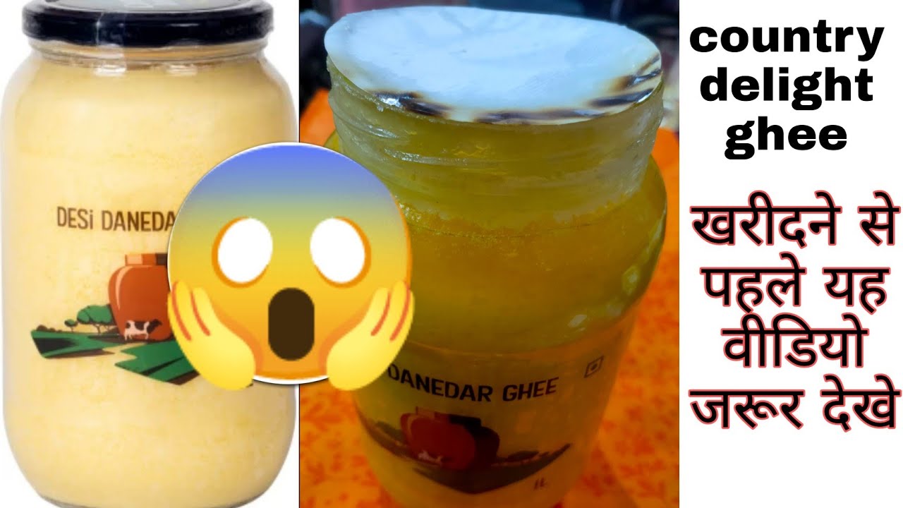 Review Of Country Delight Desi Ghee | Country Delight Cow Ghee - YouTube