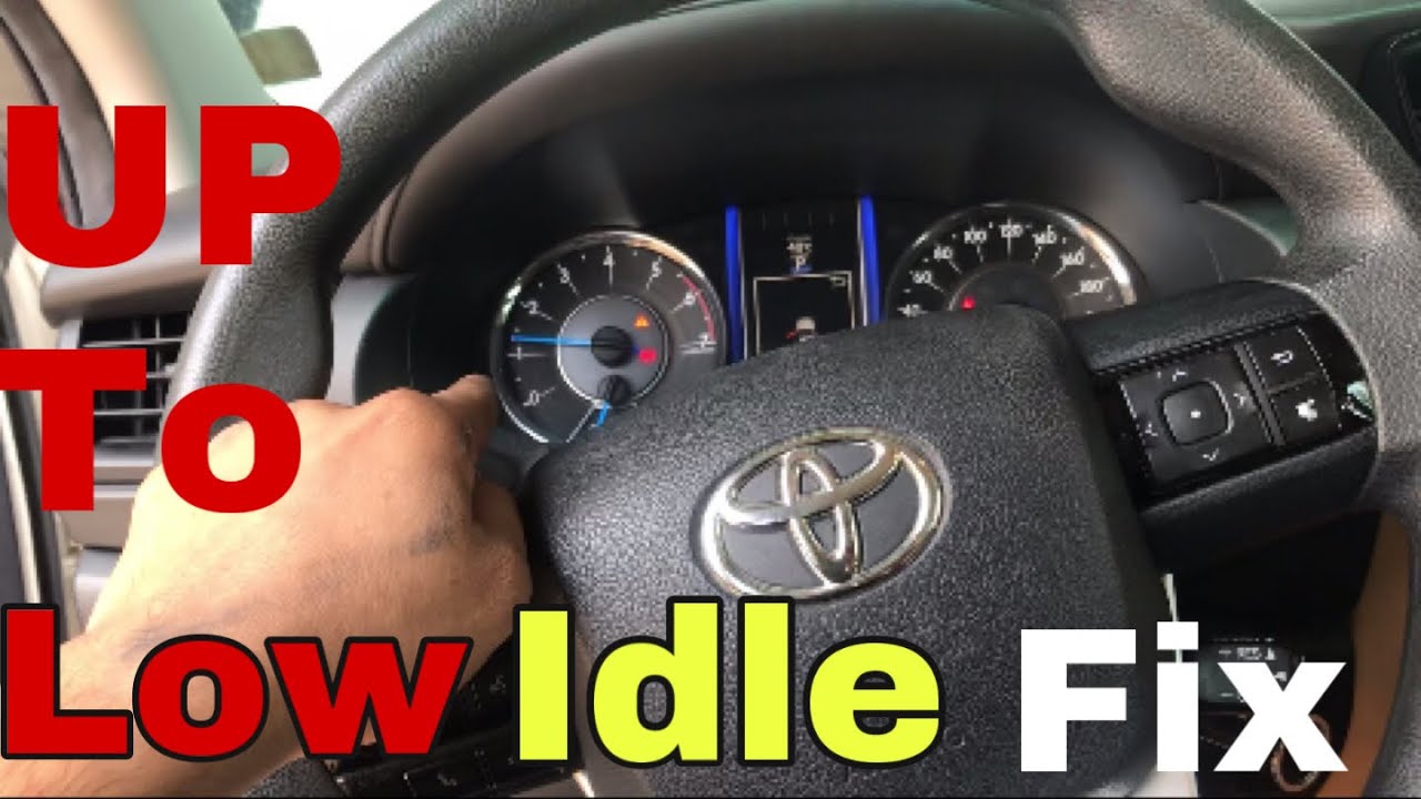 Toyota Fortuner Idle Reset Or Relearn After Clean Throttle Body - YouTube
