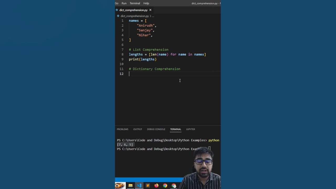 How Many Of You Know About Dictionary Comprehension Coding Pythontutorial Code Python Youtube