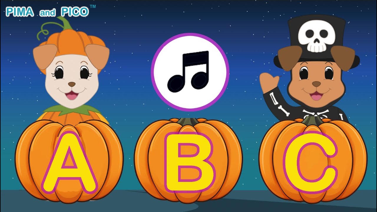 🎵🎃 Pima and Pico Kids ABC Songs + Stories for Preschool, Toddlers ...