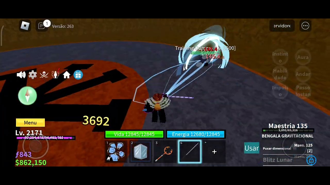 blox fruits ice combo - YouTube