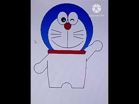 MAKING Doraemon in Python # short video - YouTube