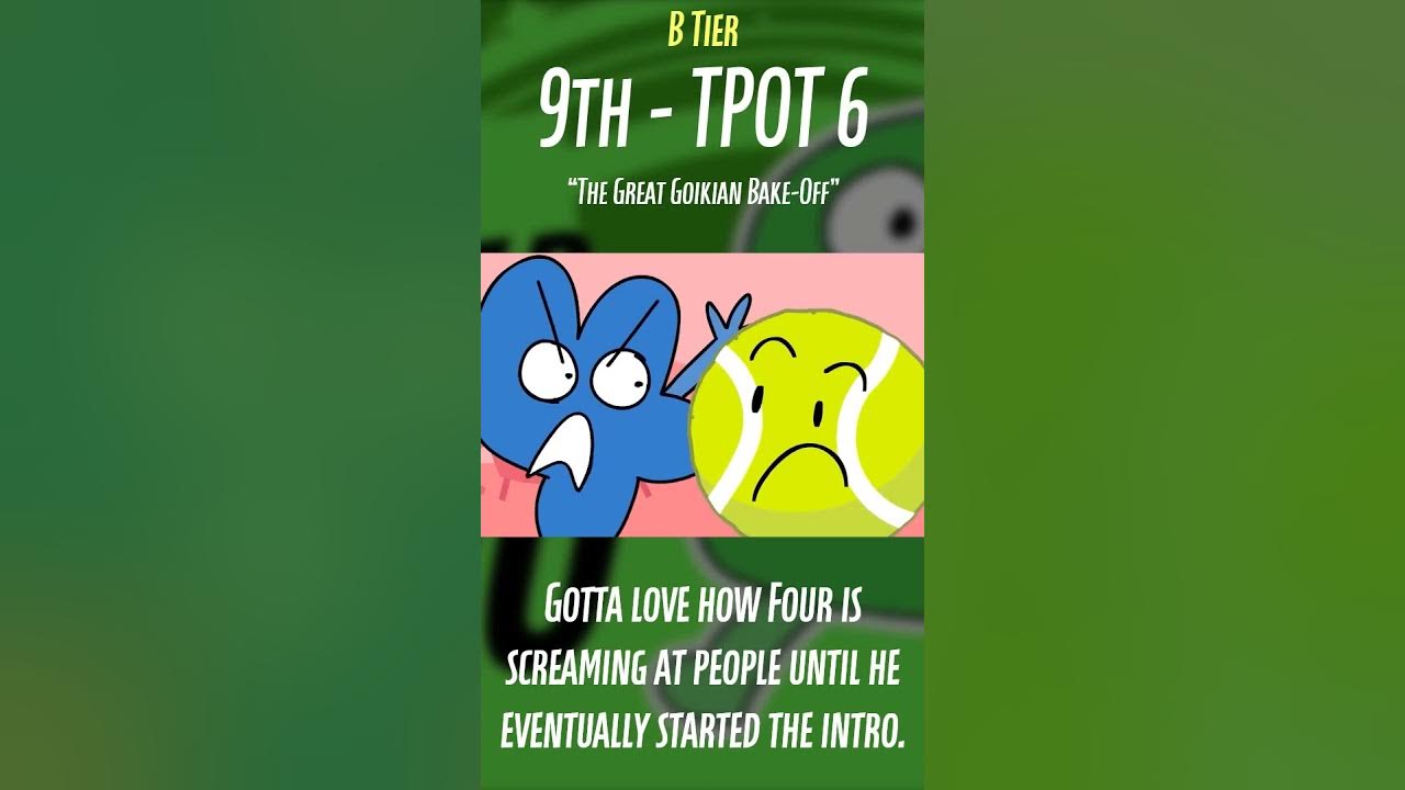Ranking Every TPOT Intro (as of TPOT 15) #shorts #bfdi #tpot - YouTube