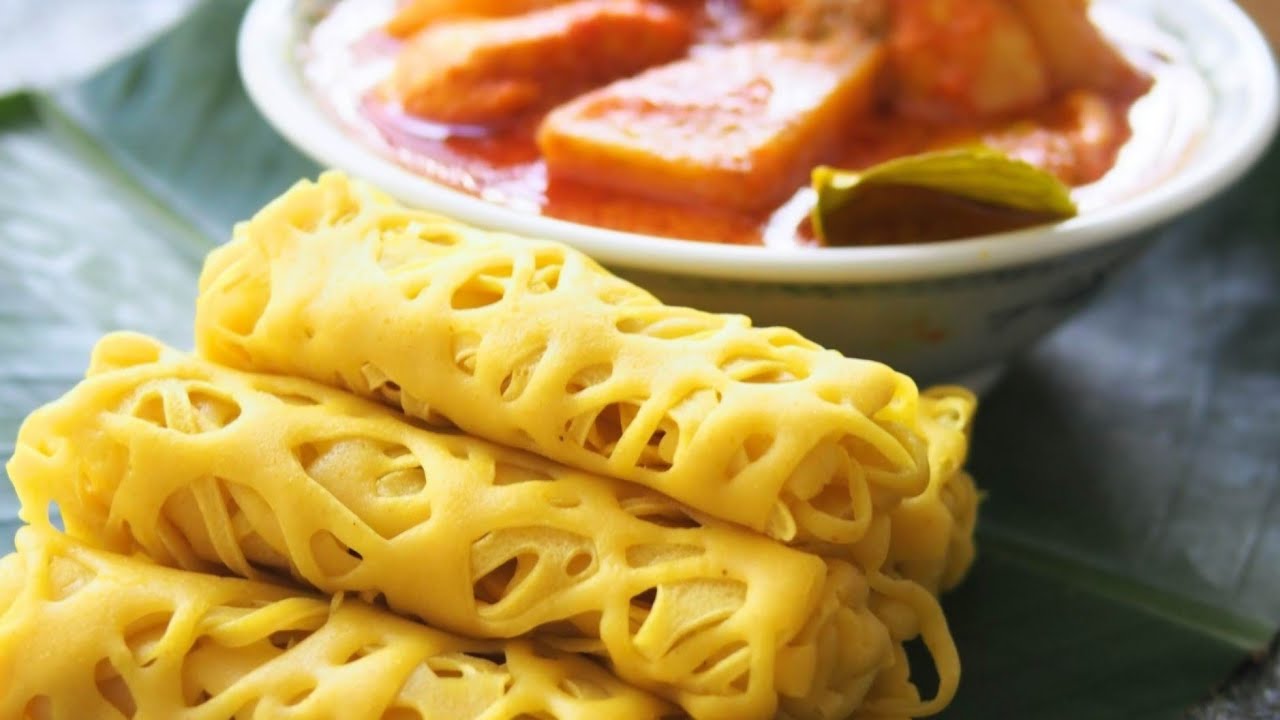 Cara buat roti jala sedap dan lembut - YouTube