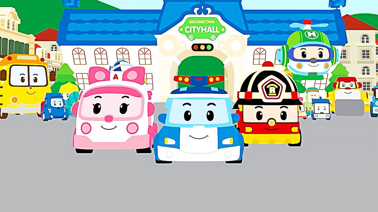 We Are All Good Friends - Cute MV | Robocar POLI OST | Kids Song ...