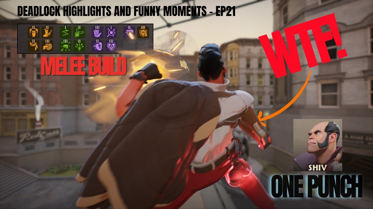 BEST MELEE BUILD | DEADLOCK FUNNY MOMENTS - EP21 - YouTube