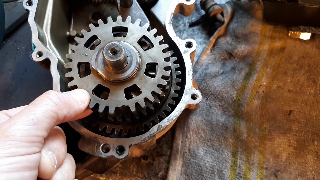 can am renegade 800 gearbox broken tooth - YouTube