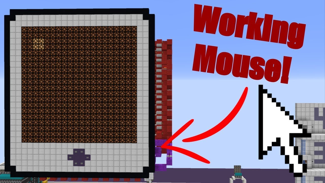Working Infinitely Expandable Mouse Cursor!!! [pre-1.5 redstone] - YouTube