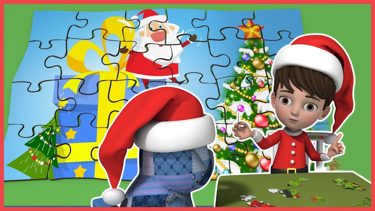Puzzle - Happy Holidays - Xmas Puzzle - Christmas Puzzle - KIDspace ...