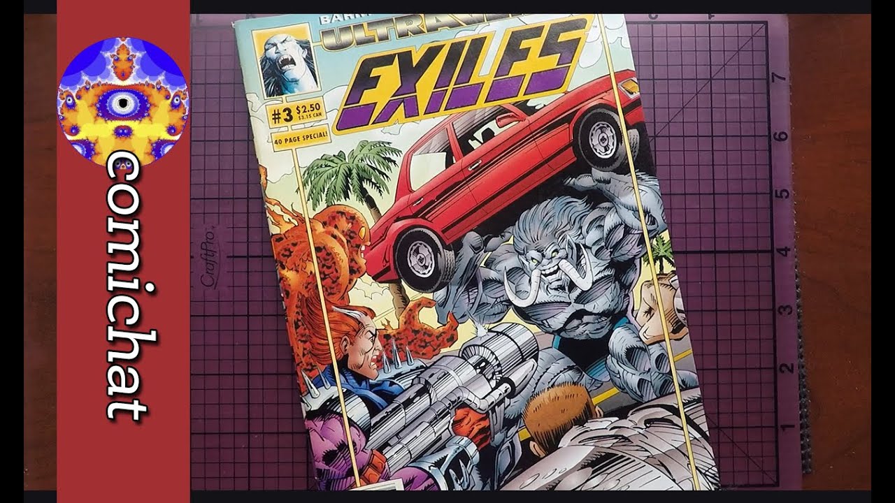 Exiles #3 (Malibu) - Comichat with Elizibar - YouTube