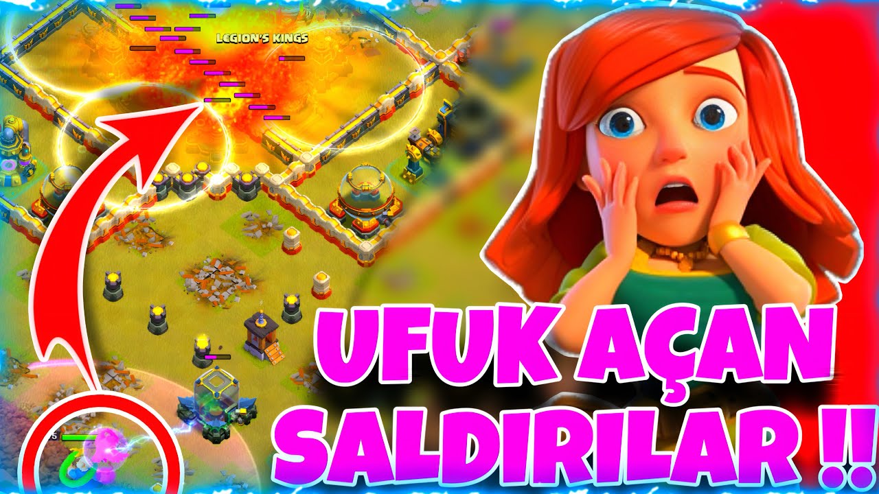 YARASA BÜYÜSÜ VE ALEV TOPU MU ?? -#clashofclans - YouTube