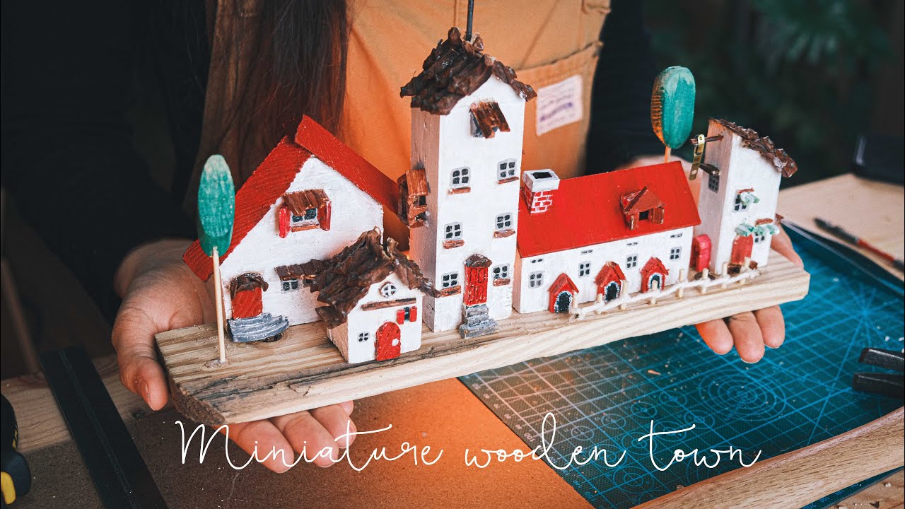 Sub) How to Reuse Waste Wood Materials into Decorations, Gifts | DIY ...