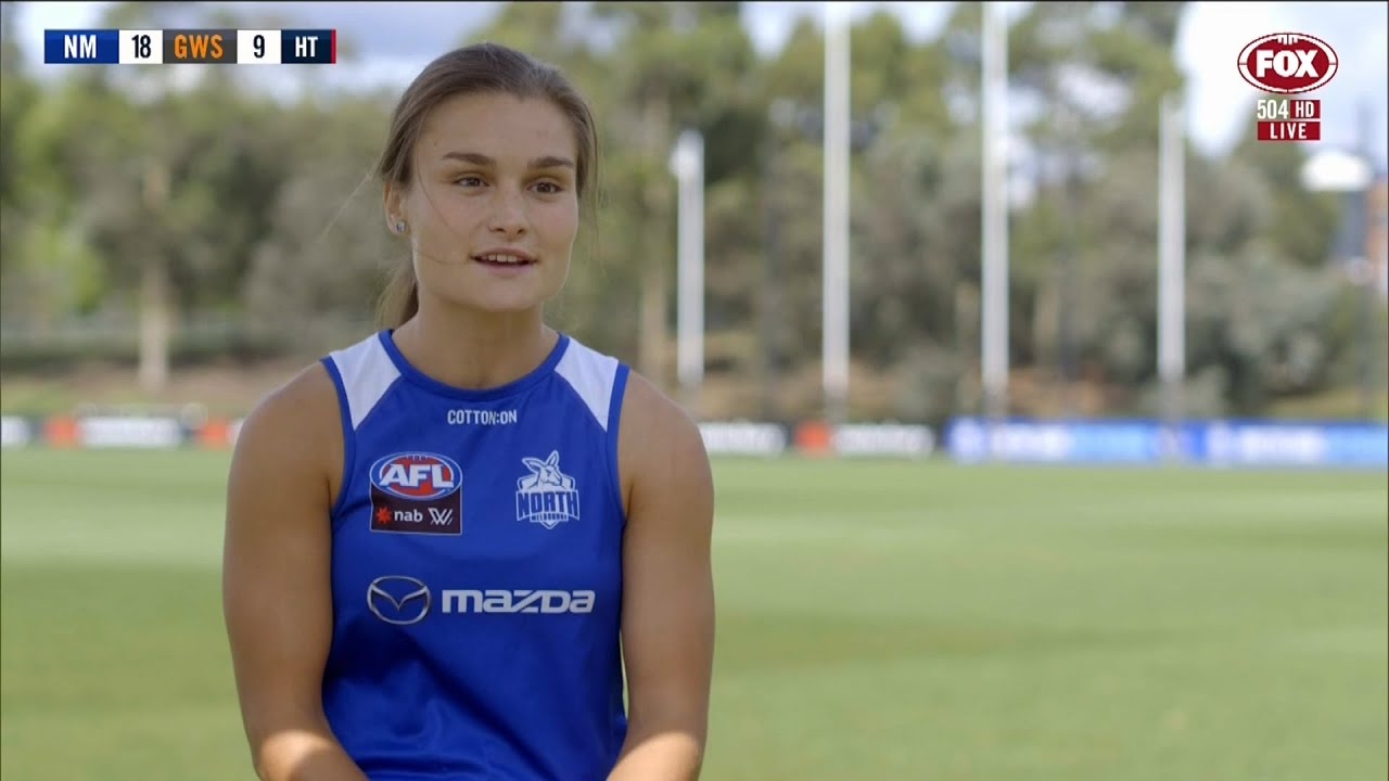 AFLW: Ash Riddell feature - FOX Footy (Round 2, 2020) - YouTube