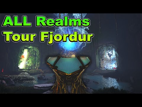 Ark Fjordur Realms | ALL 3 REALMS! Ark Fjordur Map Tour - YouTube