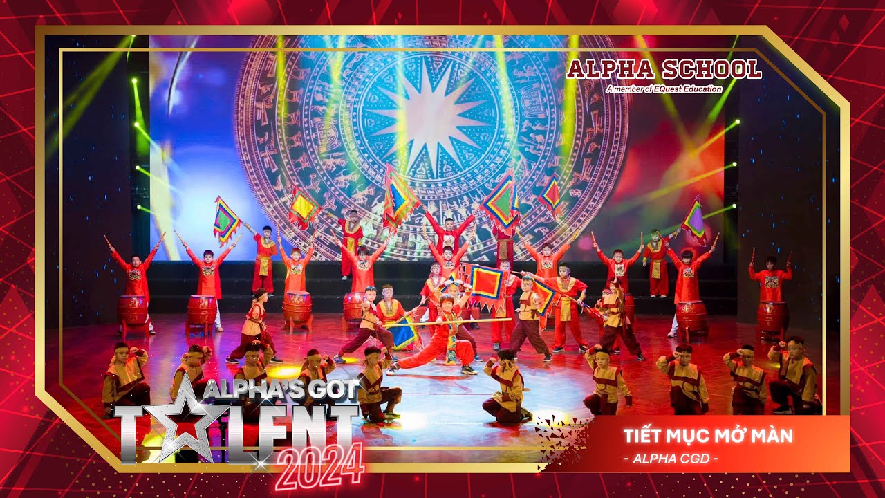 GALA ALPHA'S GOTTALENT | TRỐNG HỘI | ALPHA CGD - YouTube