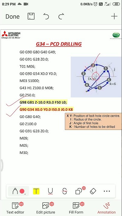 PCD Drilling G34 cycle Programing #CNC #VMC #HMC #a2_sir #short - YouTube