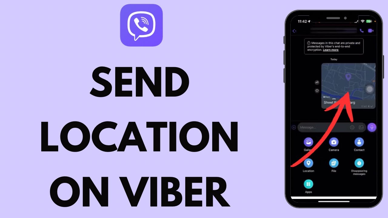 How to Send Location in Viber (2024) | Send Your Location on Viber ...