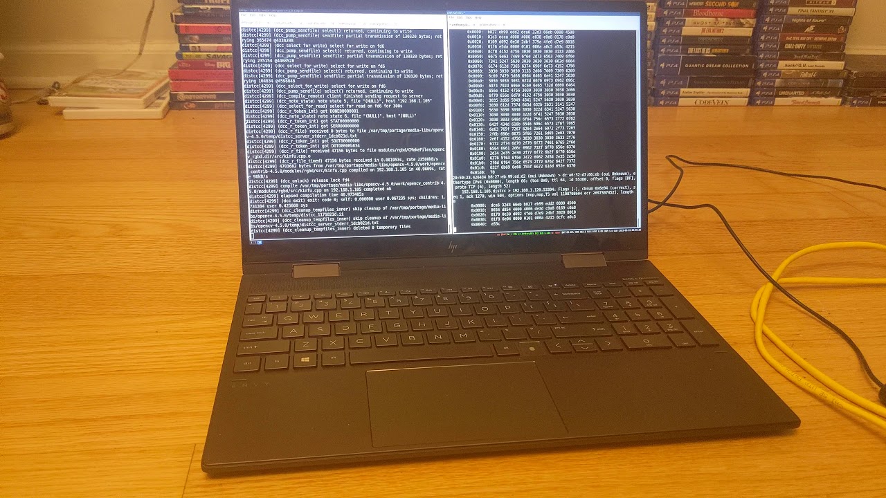 Raspberry Pi distcc Gentoo cluster - YouTube