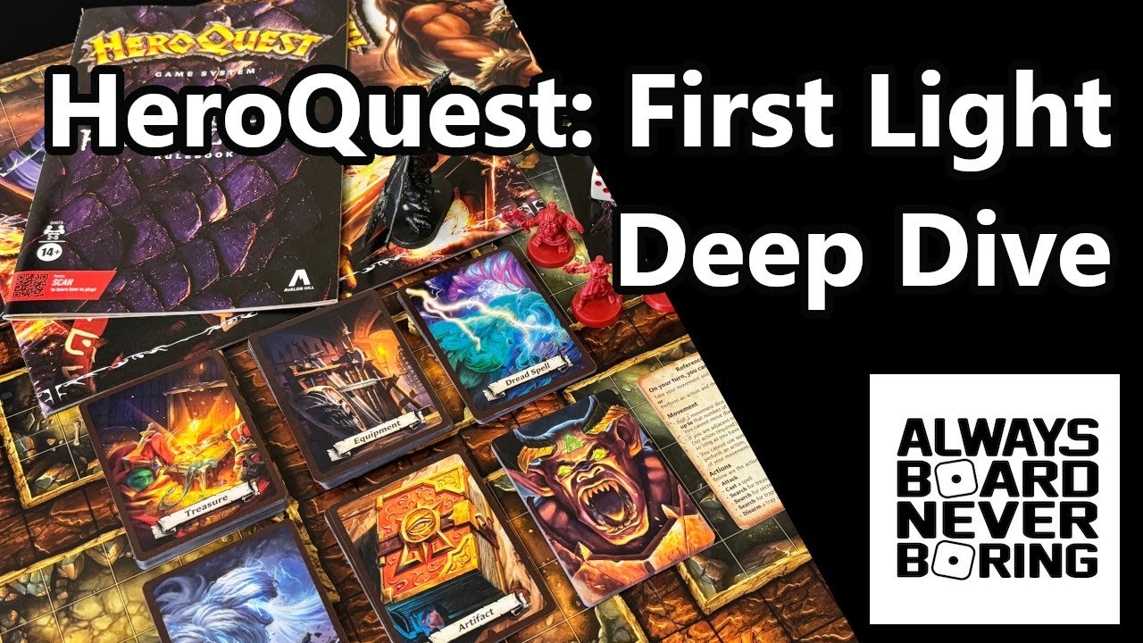 HeroQuest: First Light Quest Book Deep Dive | Spoilers, for Zargon's ...