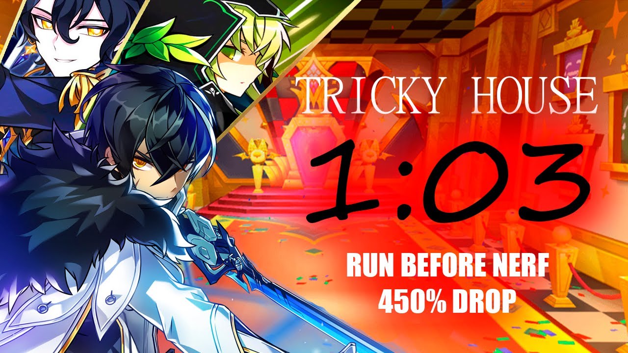 [Elsword/엘소드] Furious Blade - 17-2 Tricky House (Chess run - 1:03) Before Tirnog Nerf - YouTube