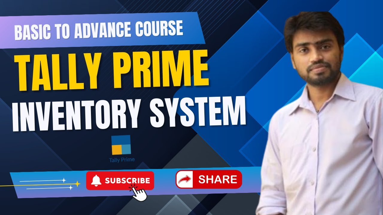 Tally Prime - Inventory Master | Stock Group, item, category, unit # ...