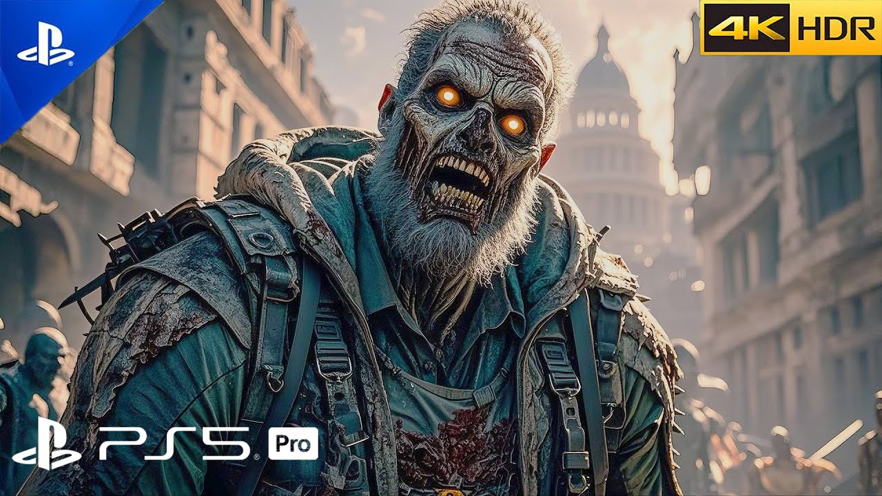 ROME ZOMBIE ATTACK (PS5 PRO) Realistic ULTRA Graphics (4K 60FPS HDR ...