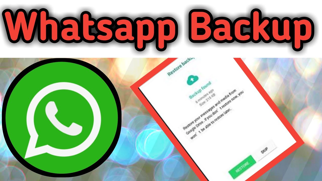 Whatsapp data backup || Restore Data Whatsapp || technical hamzs - YouTube
