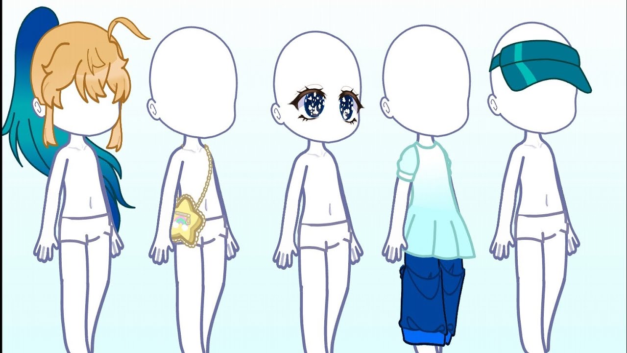 Making Random Gacha Charachters Using A Charo Lyn Video!! - YouTube