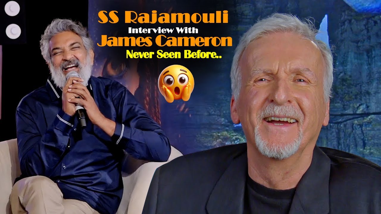 ఇలాంటి Interview మీ జన్మలో చూసిఉండరు || James Cameron Super Interview ...
