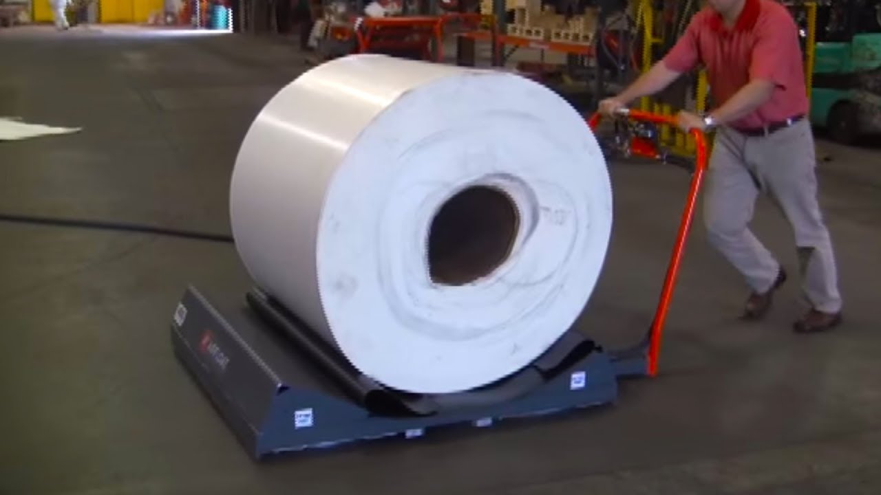 Airfloat 4000 lb. Roll Platform - YouTube