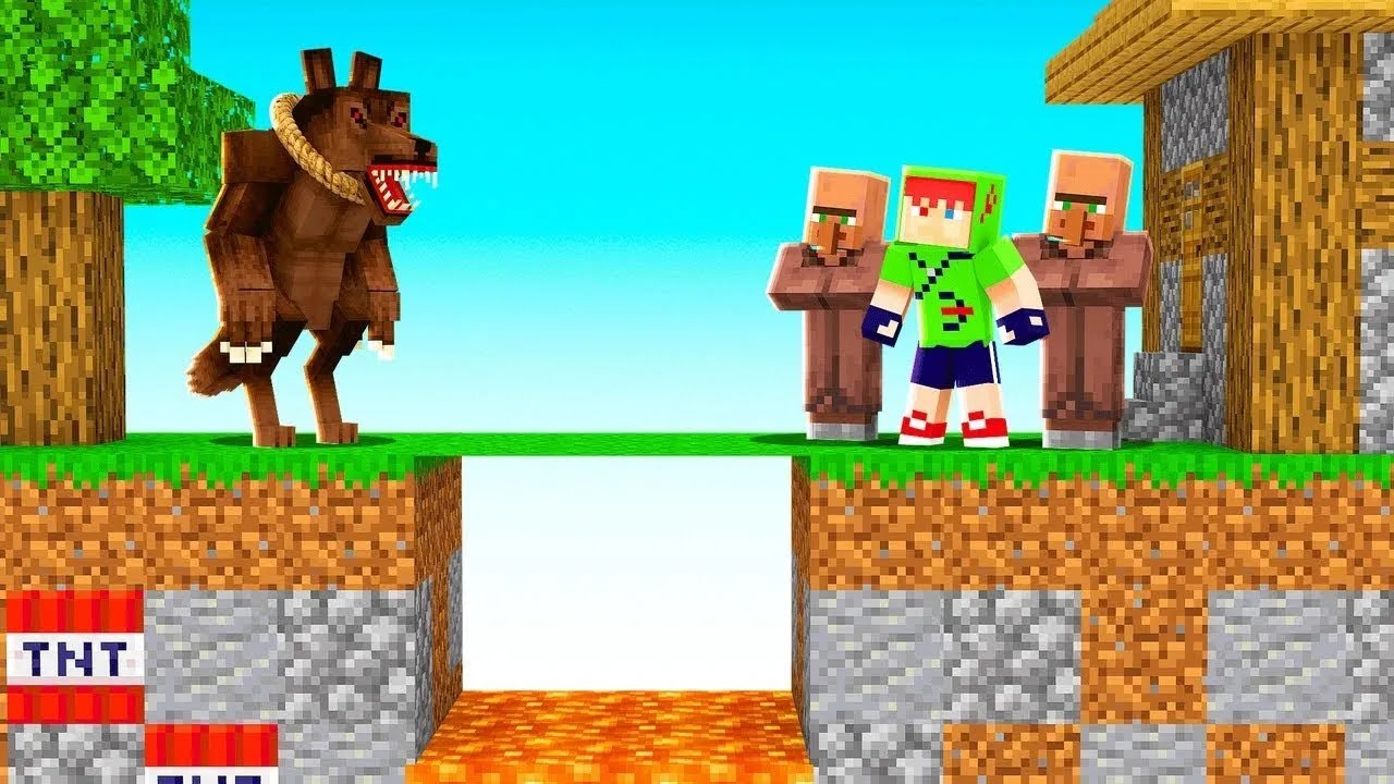 WEREWOLF TRAP FOR THE VILLAGE IN MINECRAFT!! - YouTube