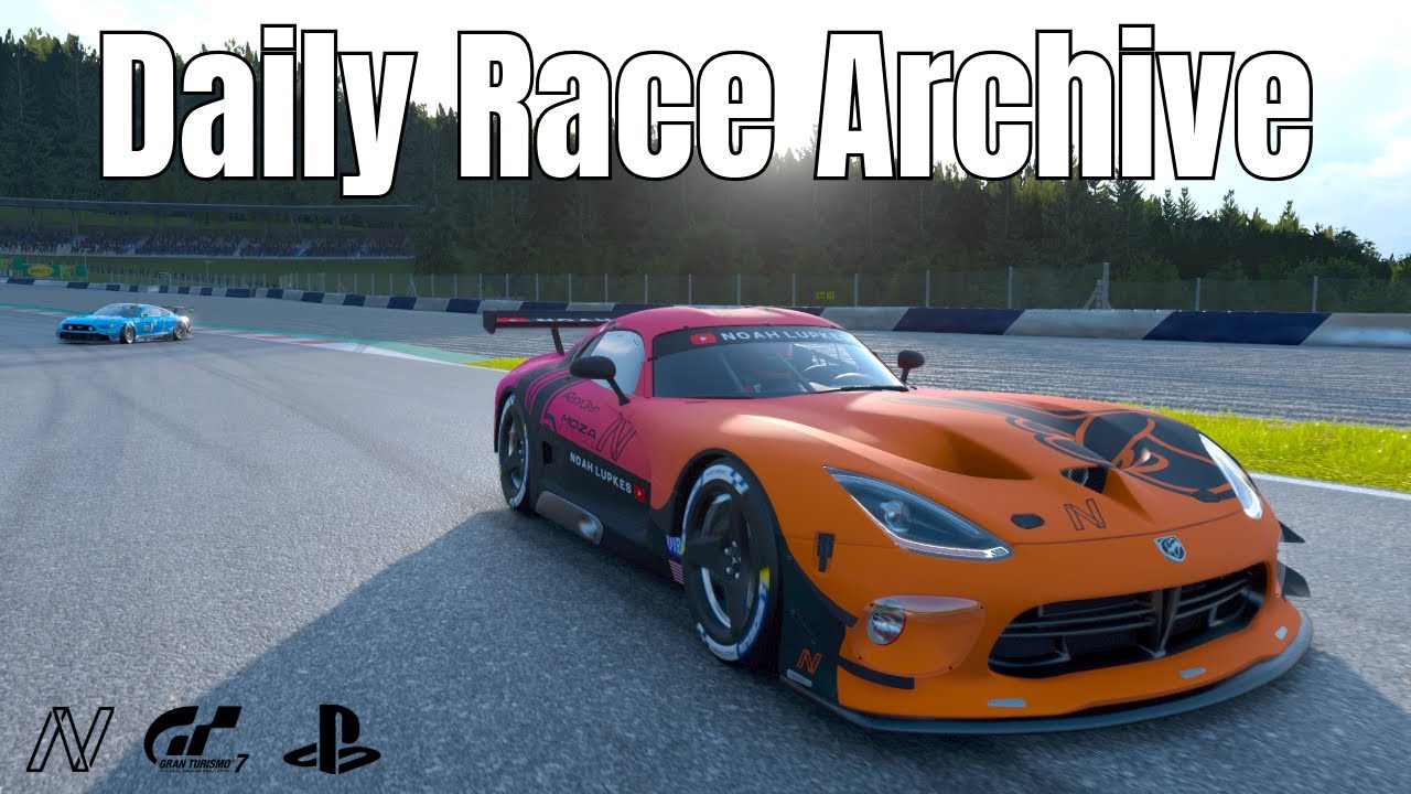 Daily Race Archive - Gr3 @ Red Bull Ring - Viper SRT GT3-R '15 - Aug 26 ...