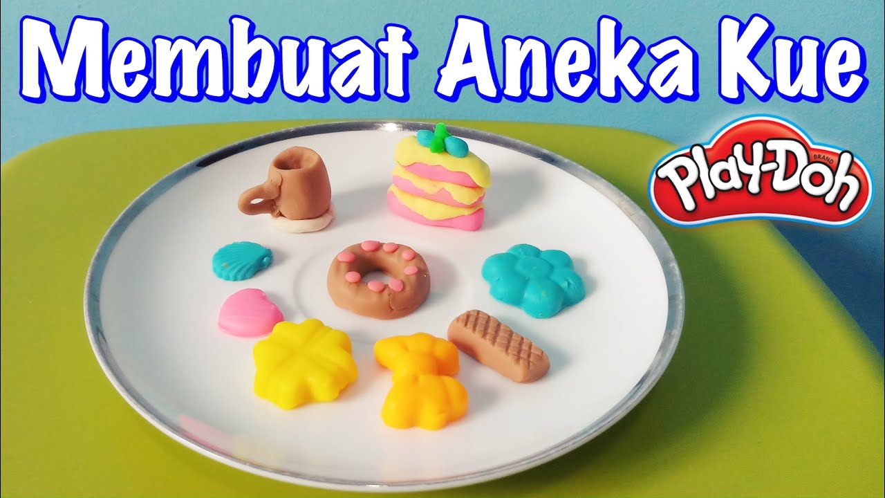 Unboxing Mainan Anak Play Doh Cara Membuat Kue dari Plastisin - YouTube