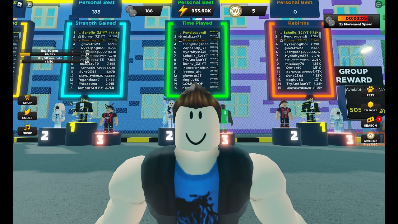 Strongman Simulator (Roblox) - YouTube