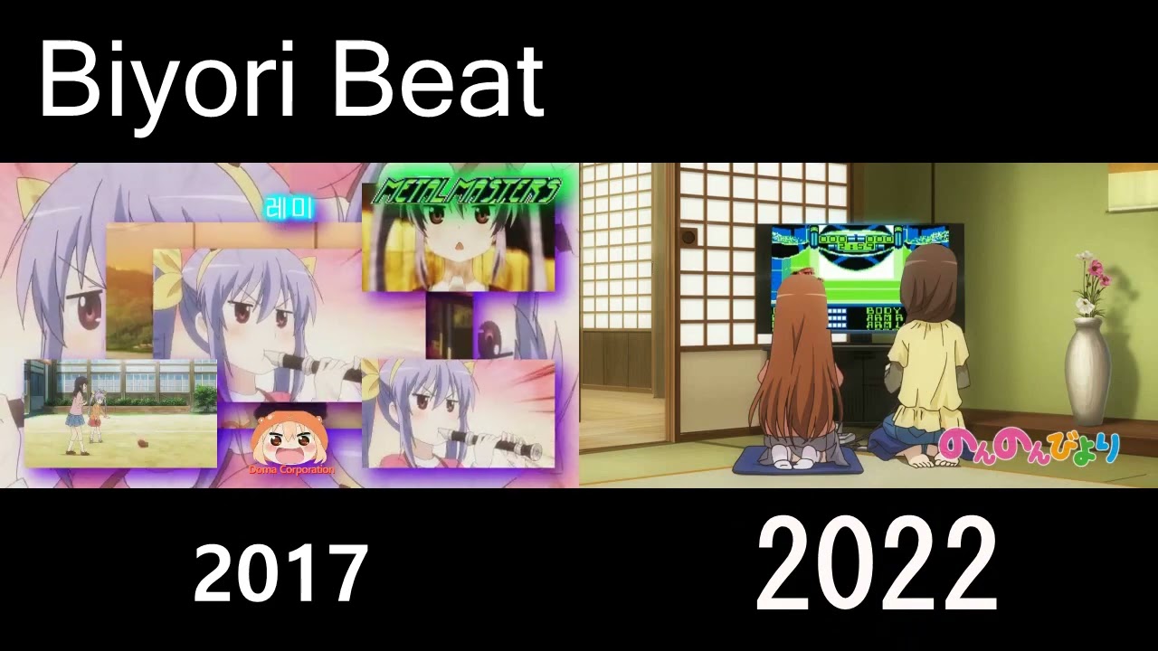 Biyori Beat 2017 vs 2022 - YouTube